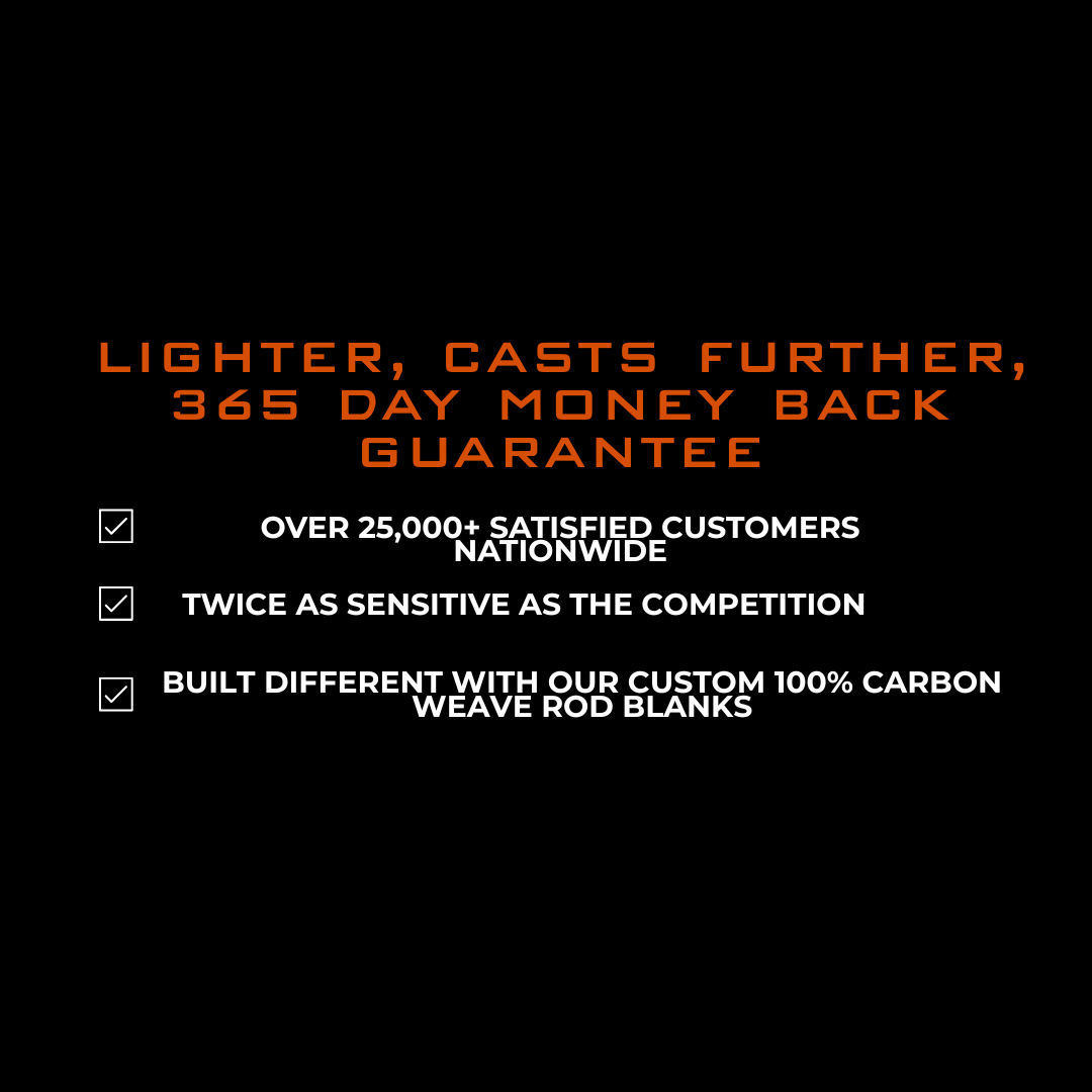 Trika Carbon Fiber Performance Fishing Rods